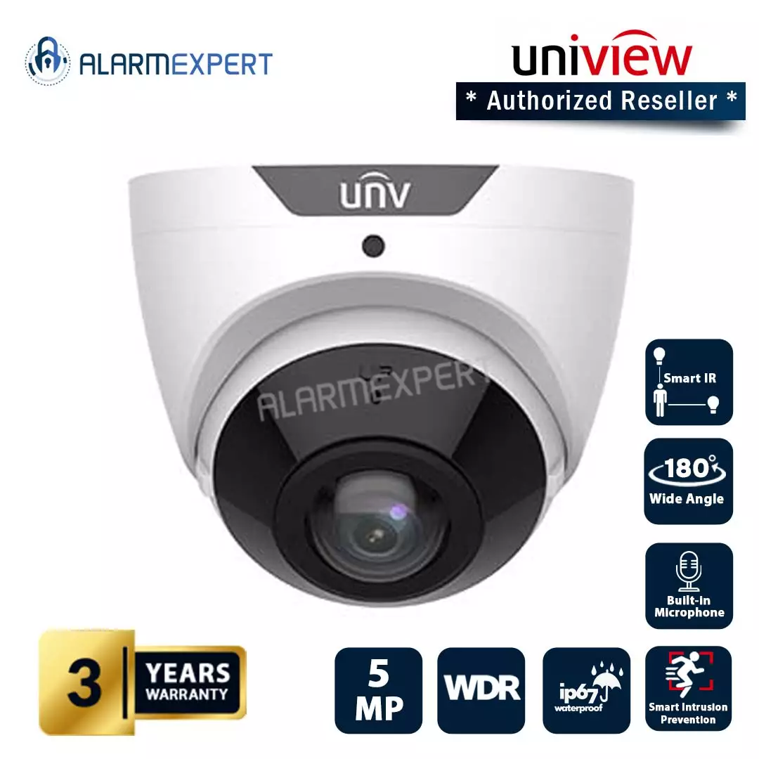 Uniview 5MP HD Wide Angle Fixed Eyeball Network Camera