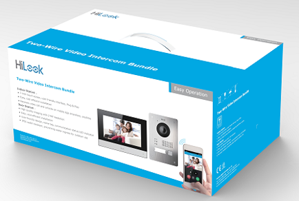 HiLook 2-Wire Video Intercom Kit HA-KIT-P2