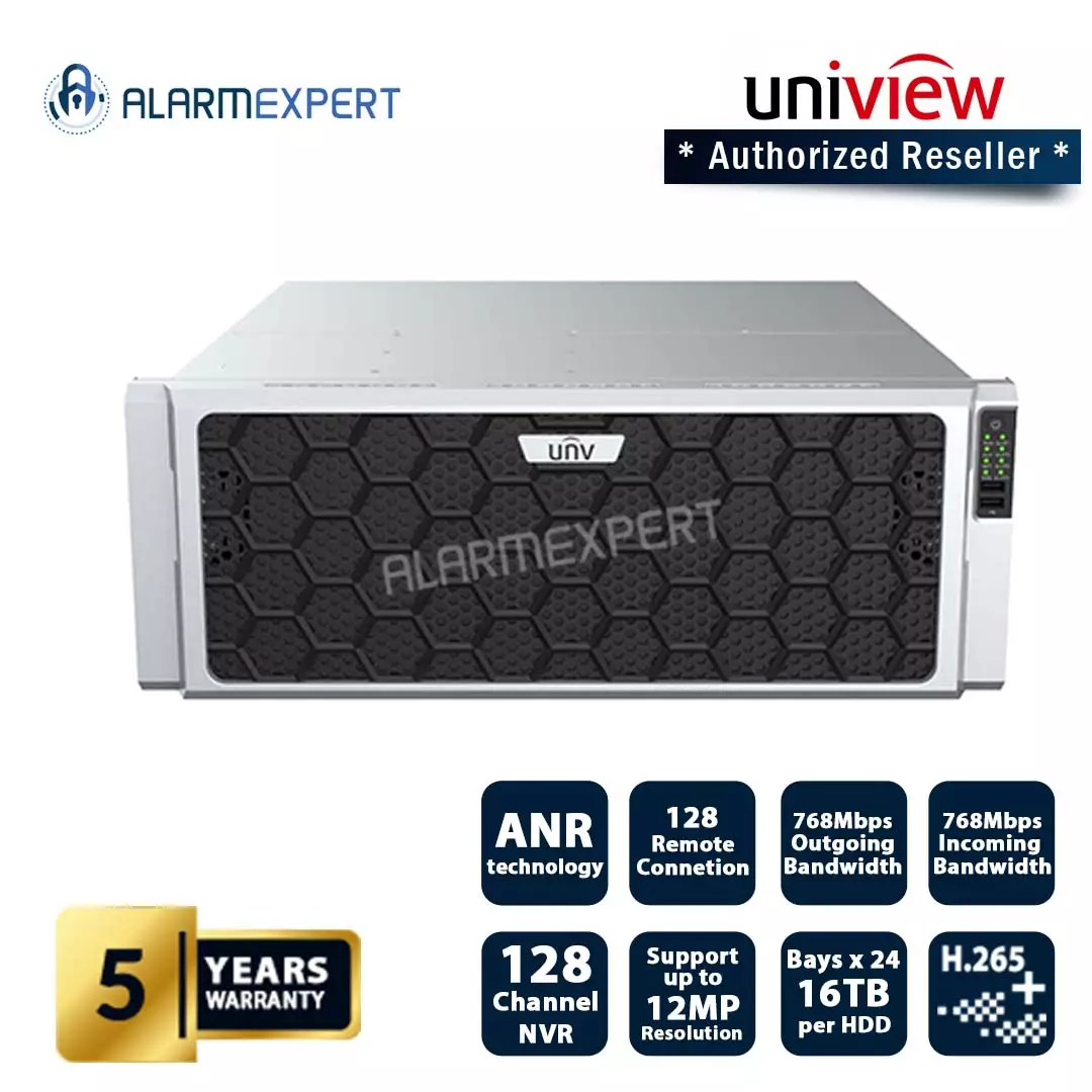 Uniview - NVR824-128R - 128 Channel 24 HDDs RAID NVR Uniview - NVR824-128R - 128 Channel 24 HDDs RAID NVR