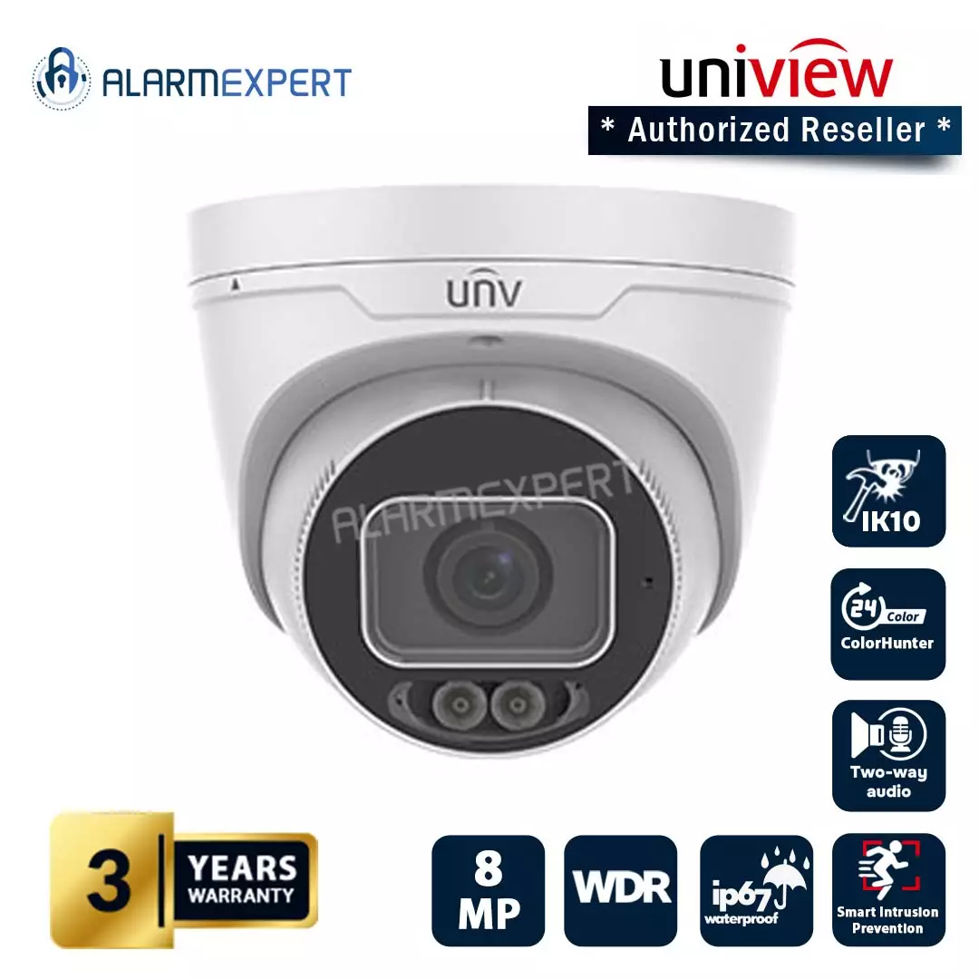 UNV 8 MP 4K HD Intelligent ColorHunter Fixed Eyeball IP Camera