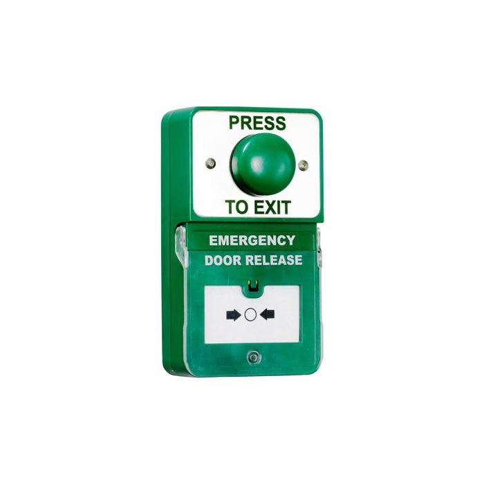 SMART1230 Press to Exit Combined Access Button and Emergency Release